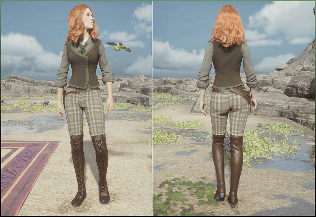 Beast Keeper's Attire outfit - Gallery - Hogwarts Legacy Mods - CurseForge