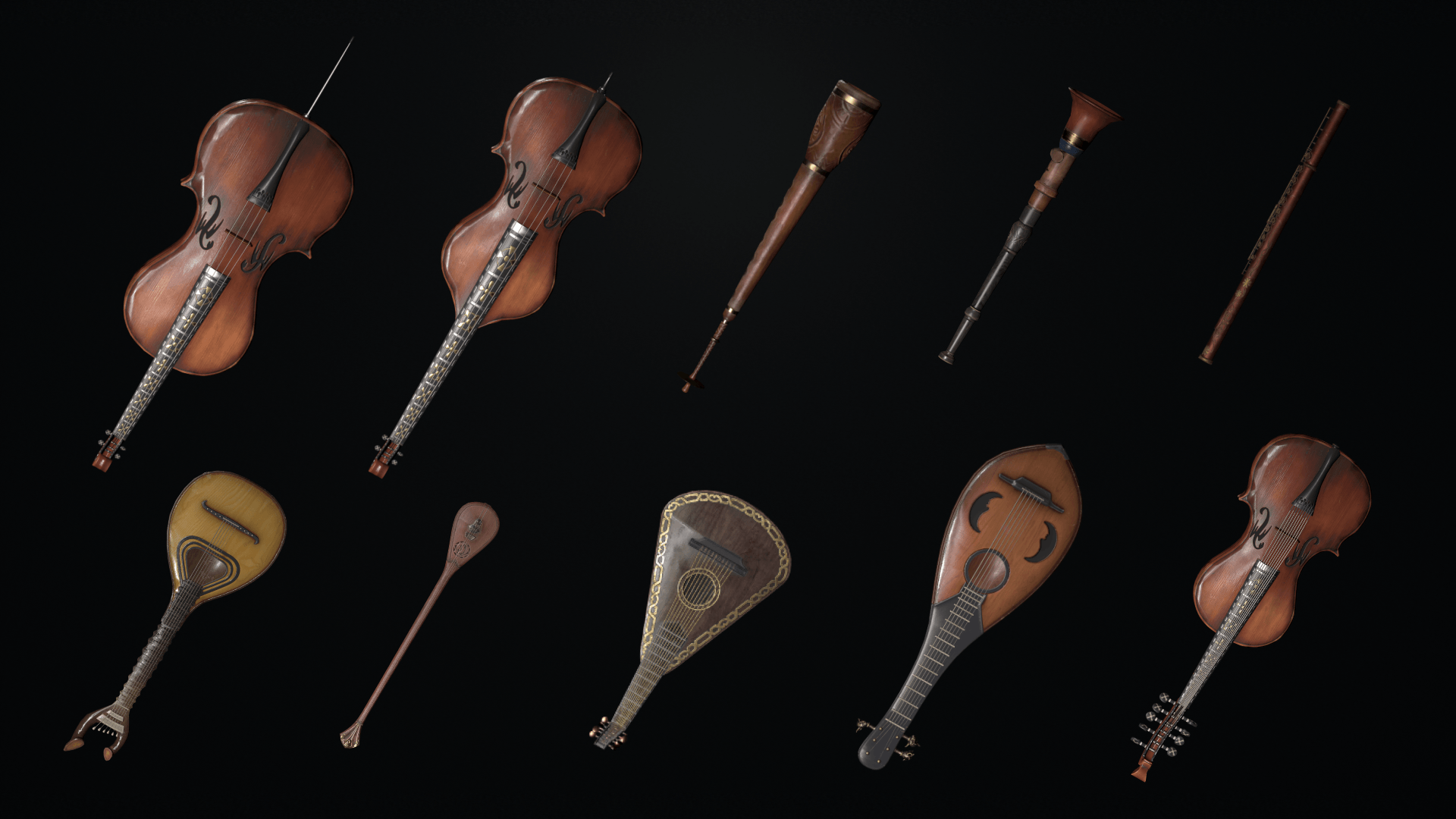 MH Instrument Wand Collection - Gallery - Hogwarts Legacy Mods - CurseForge