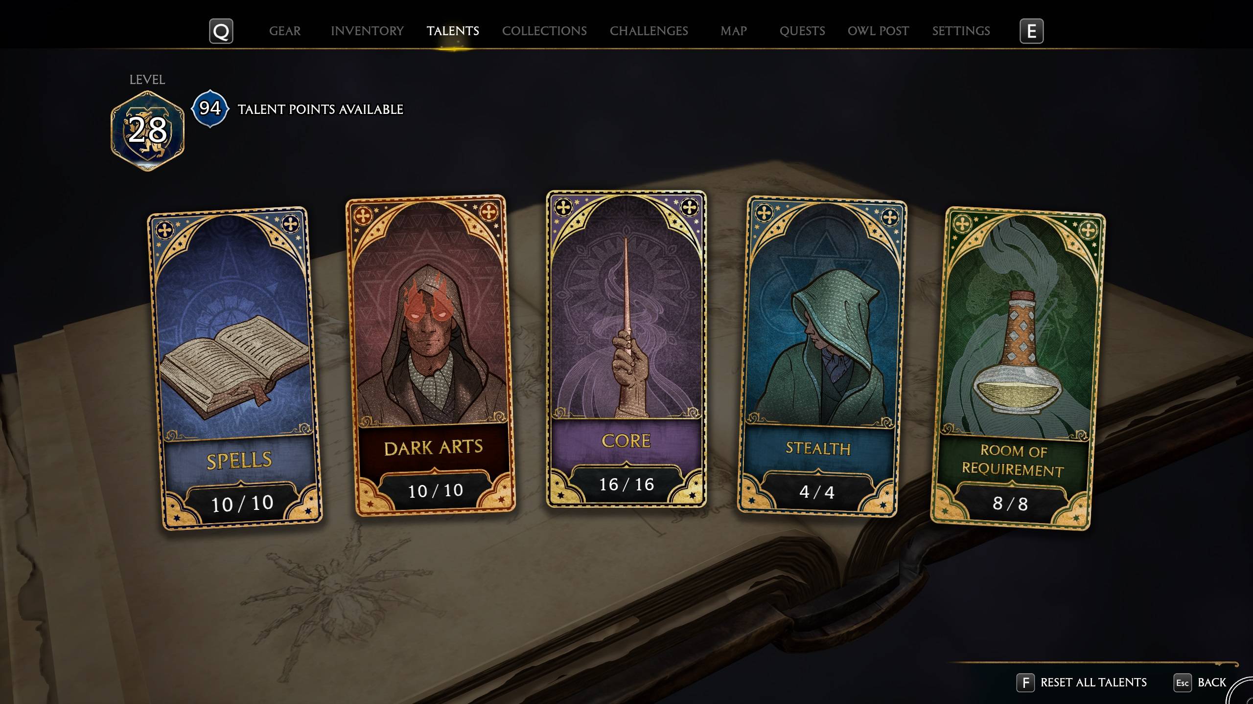 Max Talent Points - Gallery - Hogwarts Legacy Mods - CurseForge