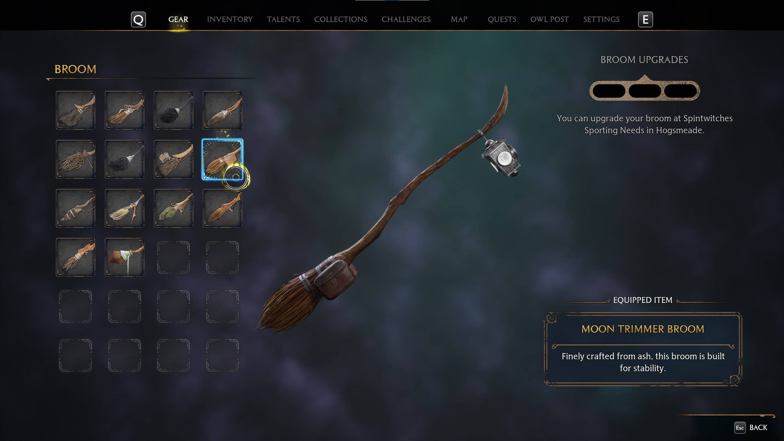 Unlock All Brooms - Gallery - Hogwarts Legacy Mods - CurseForge