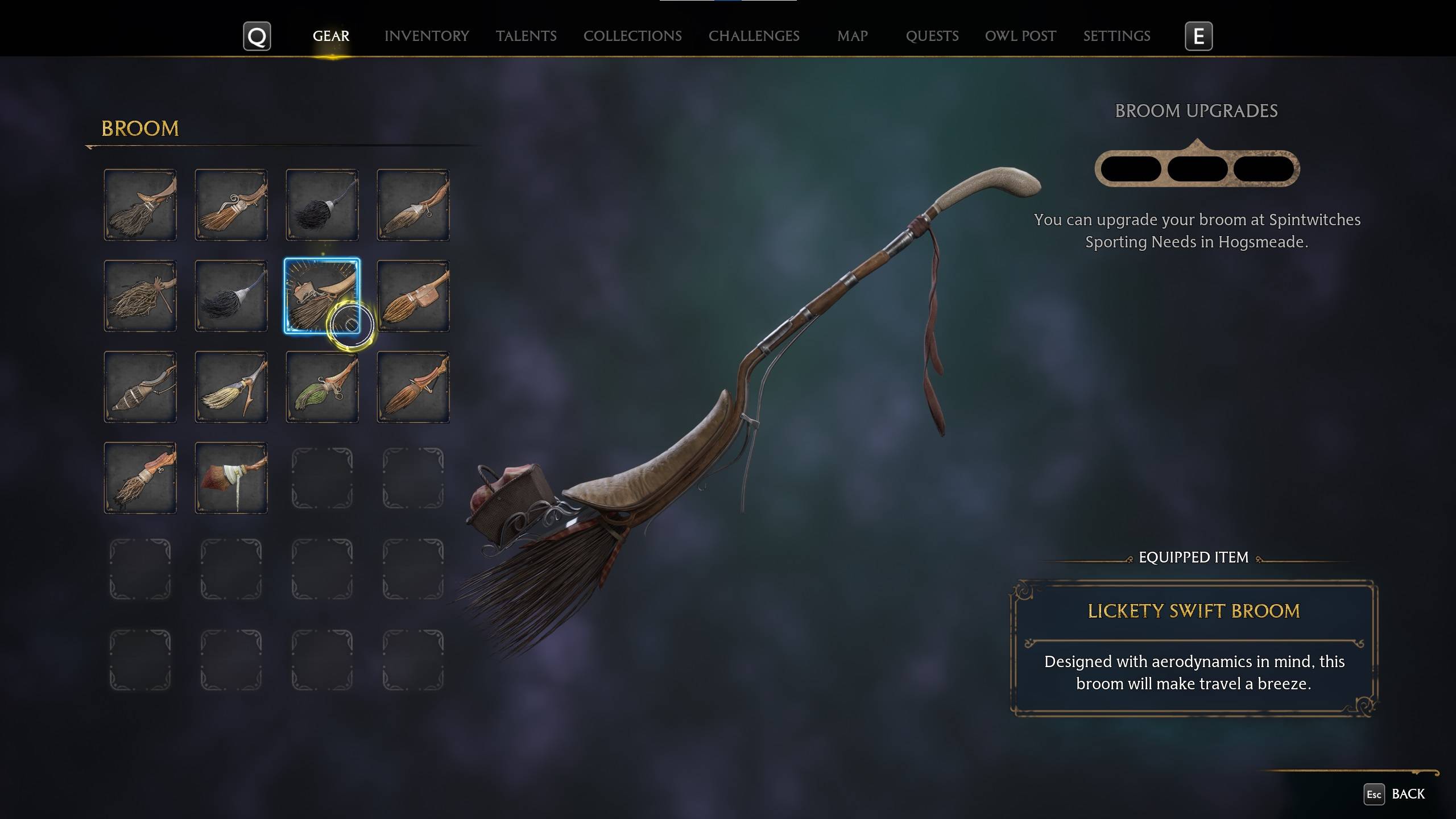 Unlock All Brooms - Gallery - Hogwarts Legacy Mods - CurseForge