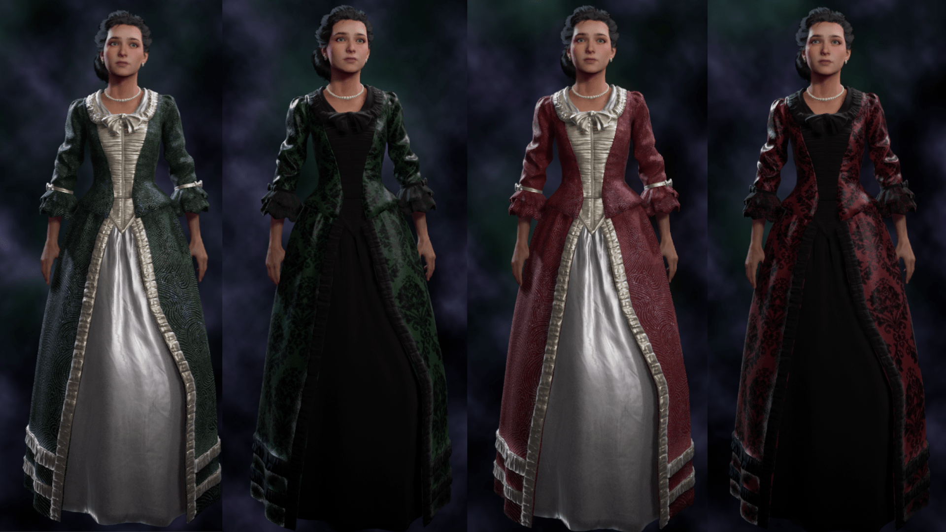 Victorian Ballgowns for Female MC - Gallery - Hogwarts Legacy Mods ...