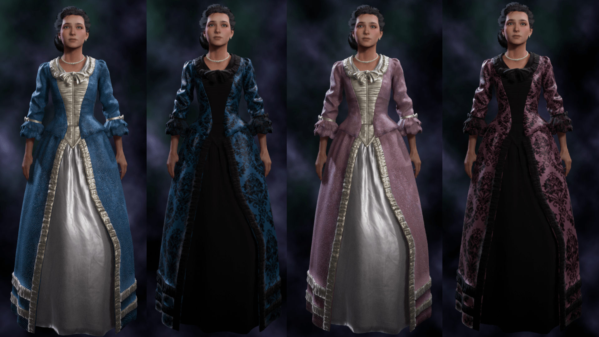 Victorian Ballgowns for Female MC - Gallery - Hogwarts Legacy Mods ...