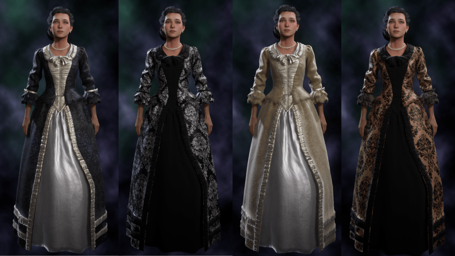 Victorian Ballgowns for Female MC - Gallery - Hogwarts Legacy Mods ...