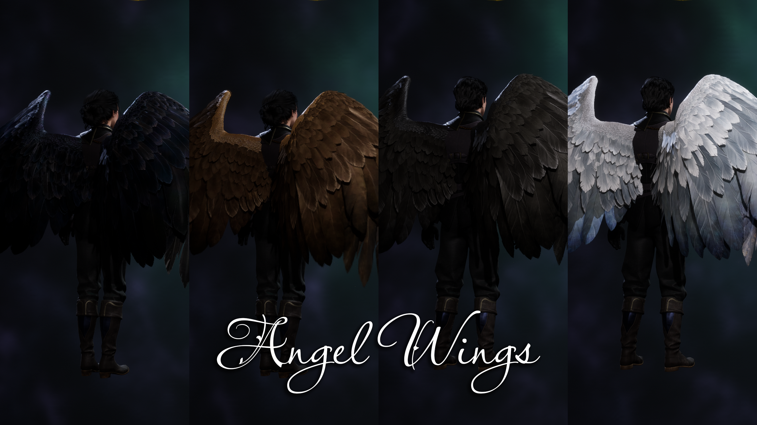 Angel Wings - Gallery - Hogwarts Legacy Mods - CurseForge