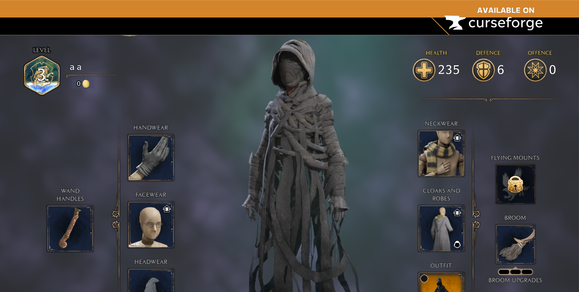 Dementor Guise (Costume) - Gallery - Hogwarts Legacy Mods - CurseForge