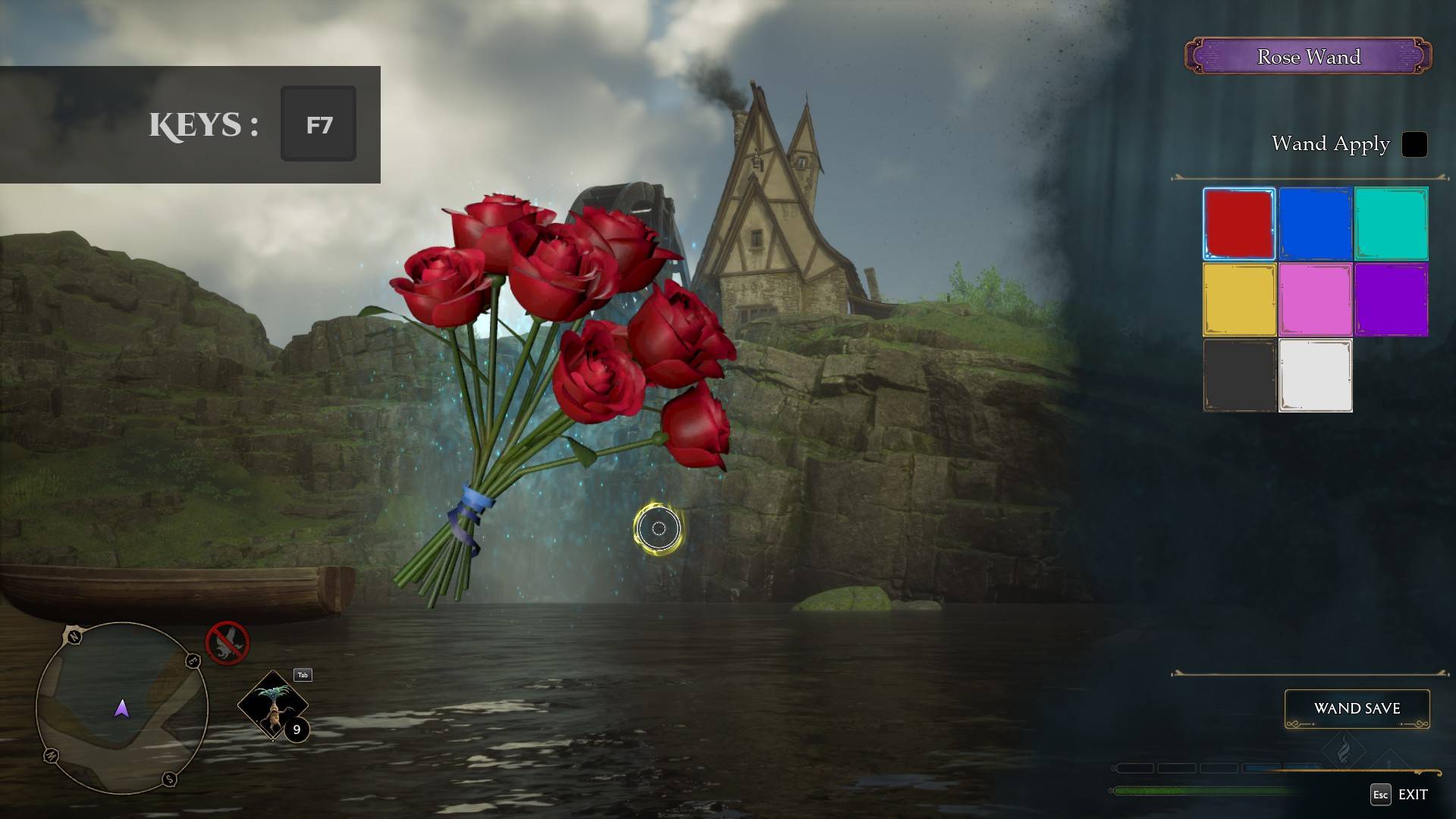 MH Rose Bouquet Wand - Hogwarts Legacy Mods - CurseForge