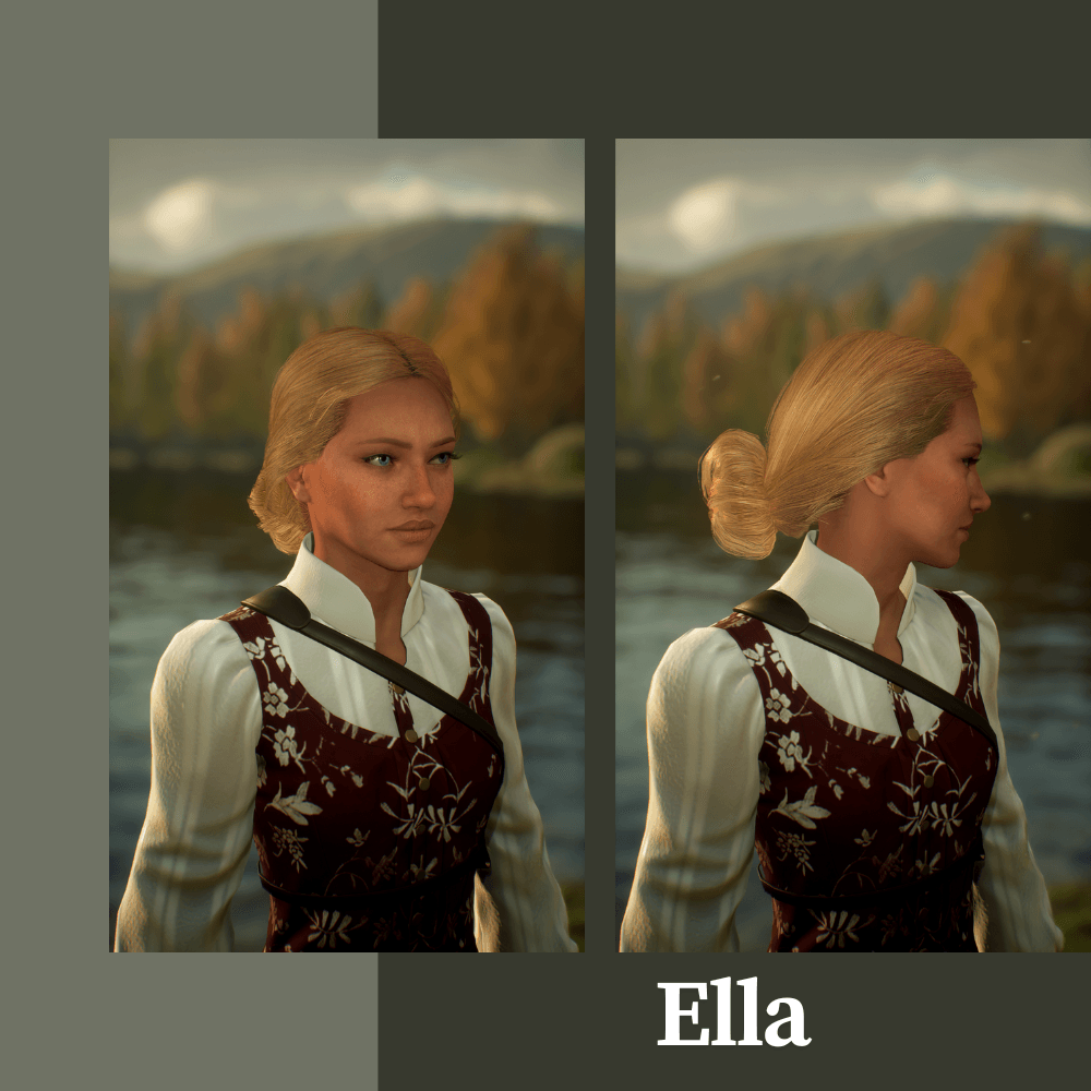 Hair Pack for FMC's (8 Styles) - Gallery - Hogwarts Legacy Mods ...