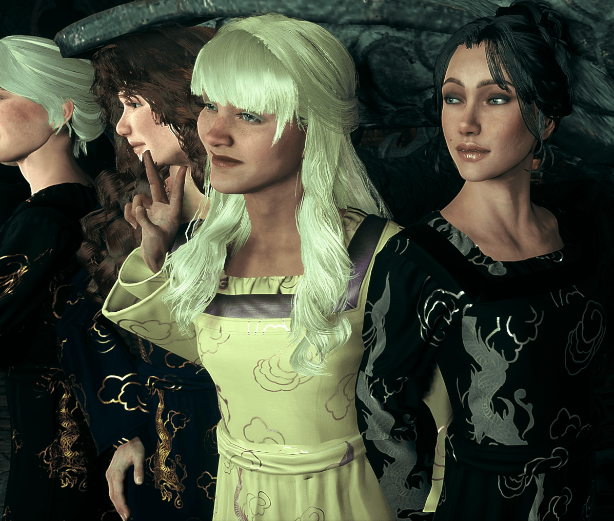 Oriental Dresses - Hogwarts Legacy Mods - CurseForge