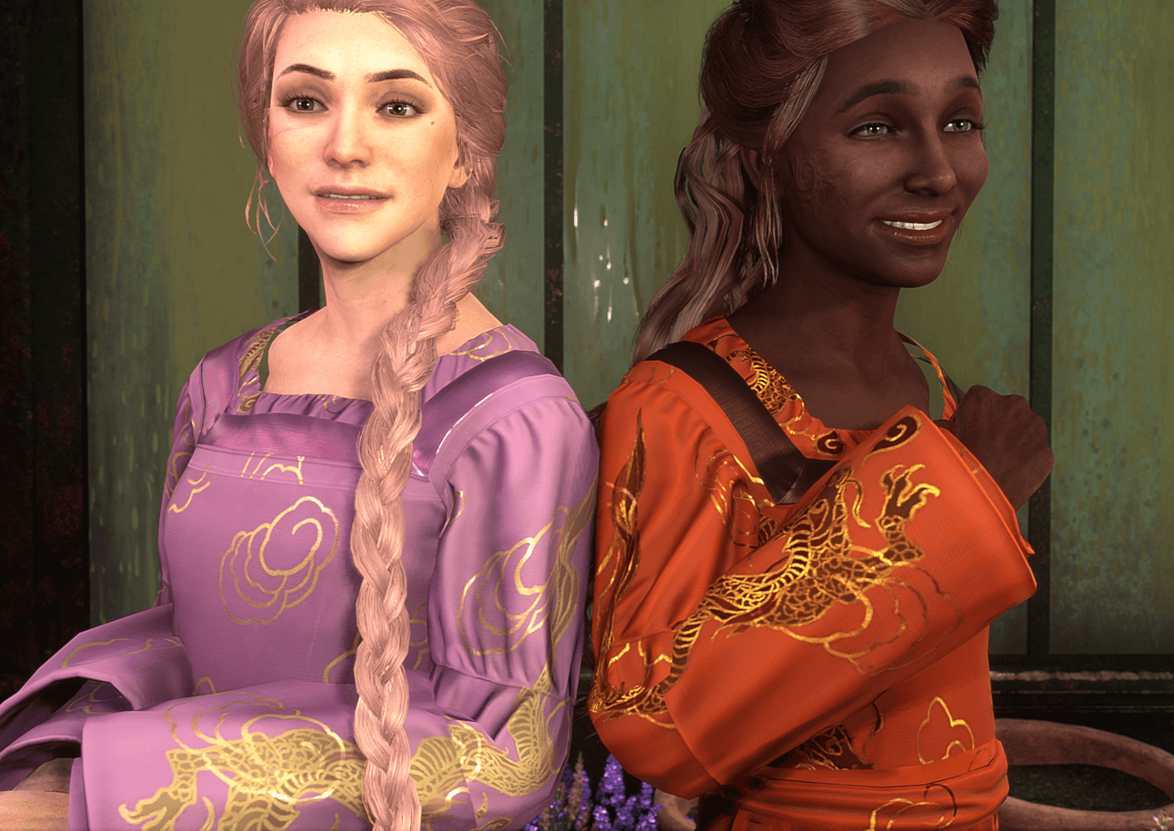 Oriental Dresses - Hogwarts Legacy Mods - CurseForge