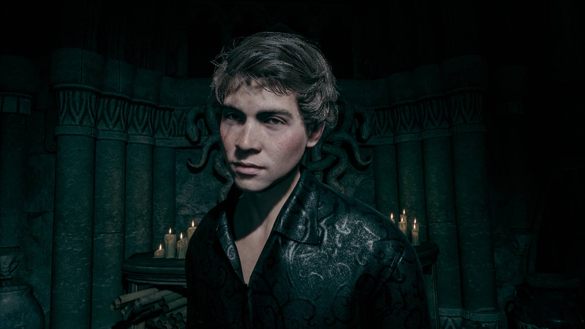 Sebastian Dark Temptation outfit - Gallery - Hogwarts Legacy Mods ...