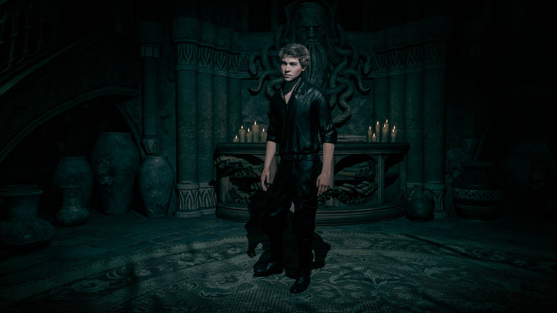 Sebastian Dark Temptation outfit - Gallery - Hogwarts Legacy Mods ...