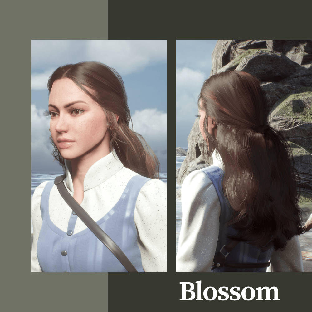 FMC Hair Pack (5 New Styles) - Gallery - Hogwarts Legacy Mods - CurseForge