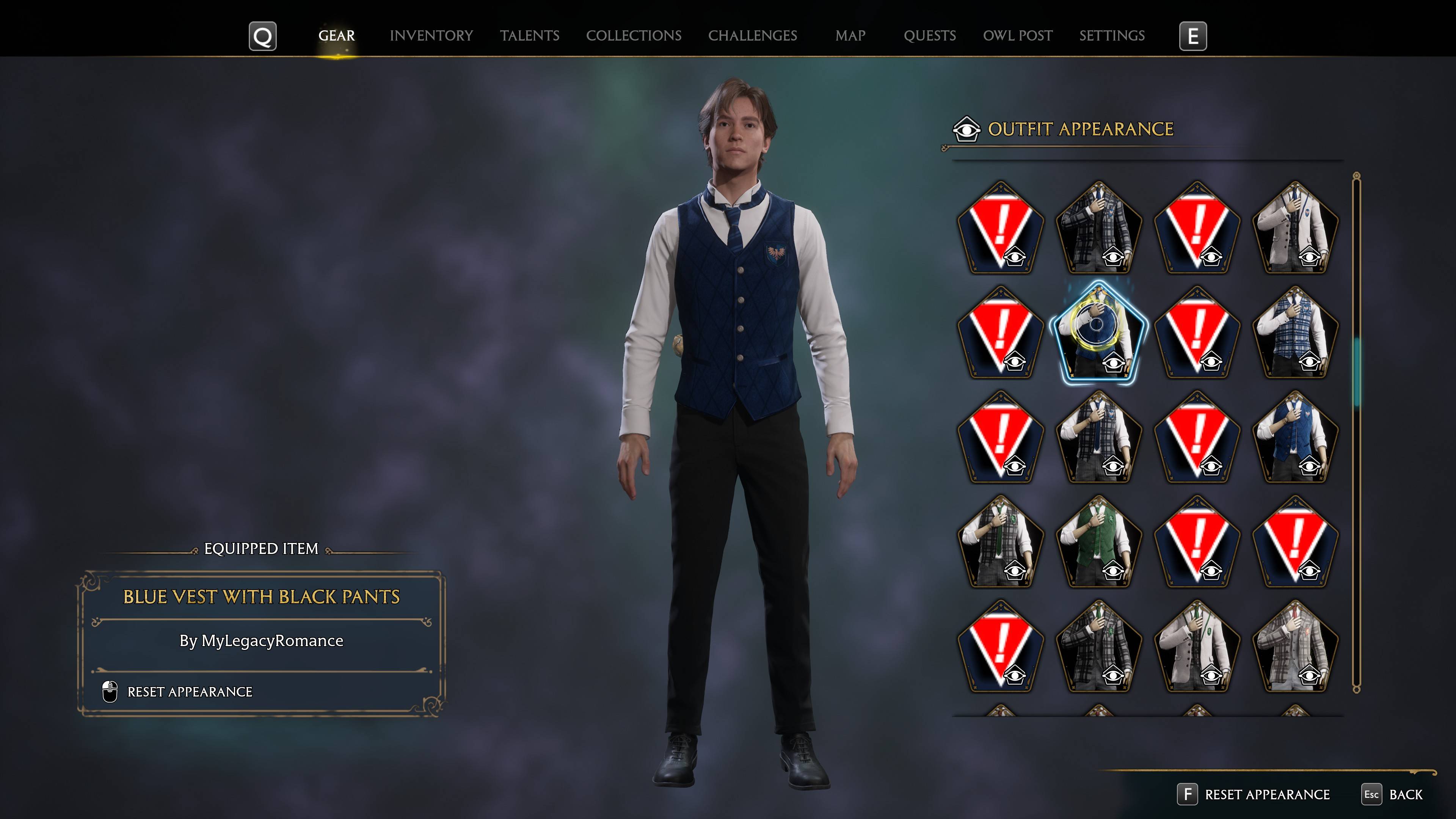 Stylish Ravenclaw Uniforms - Gallery - Hogwarts Legacy Mods - CurseForge