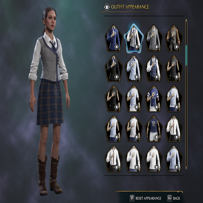 Ravenclaw Time Traveler's Set (F) - Gallery - Hogwarts Legacy Mods ...