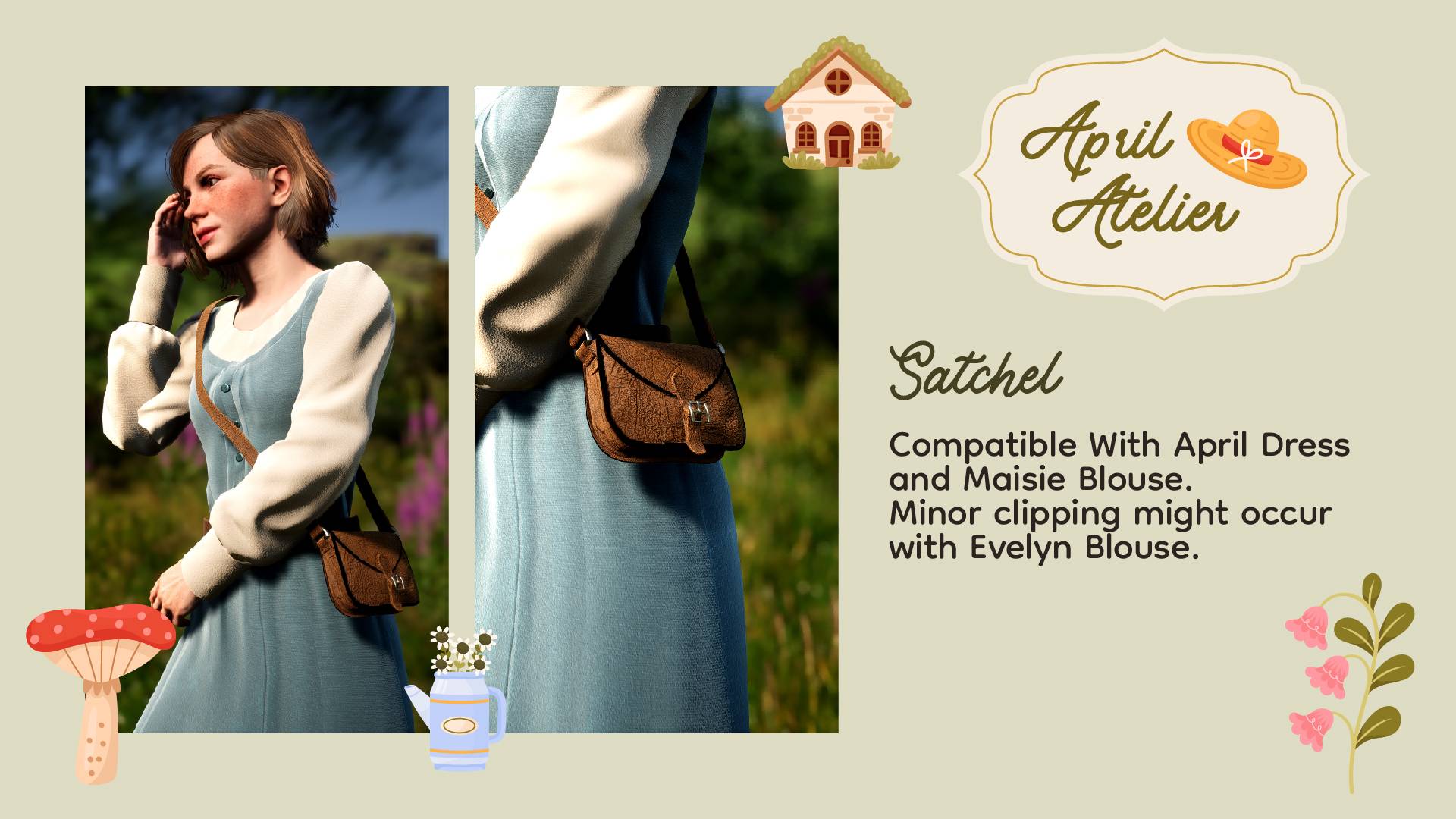 April Atelier - Dresses & Blouses - Hogwarts Legacy Mods - CurseForge