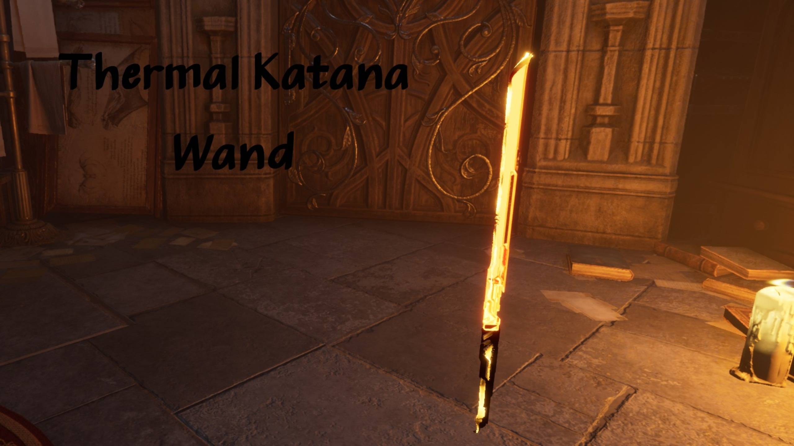 Thermal katana Wand - Hogwarts Legacy Mods - CurseForge