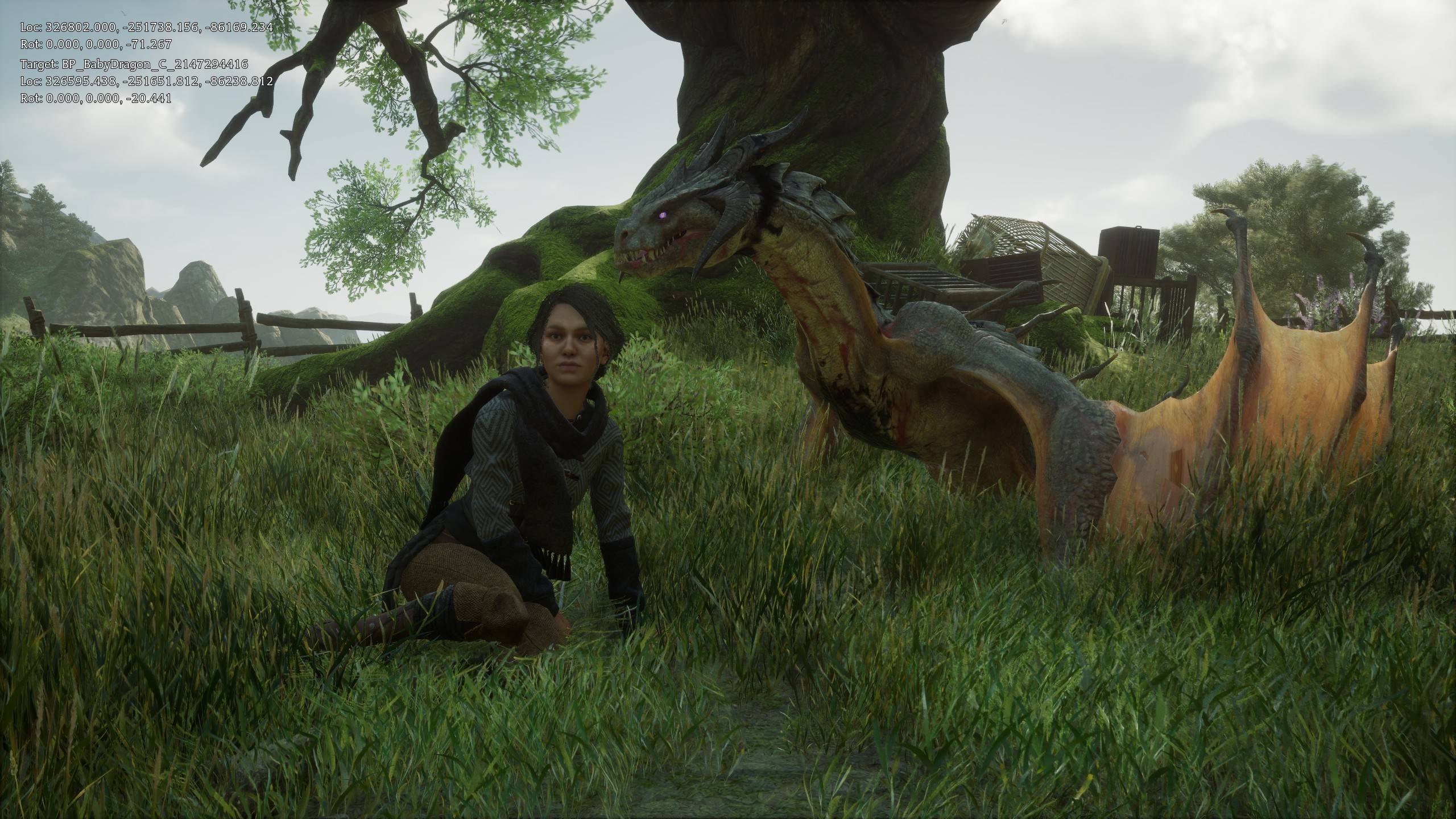 Baby Hebridean Black Dragon Beast Dens - Hogwarts Legacy Mods - CurseForge