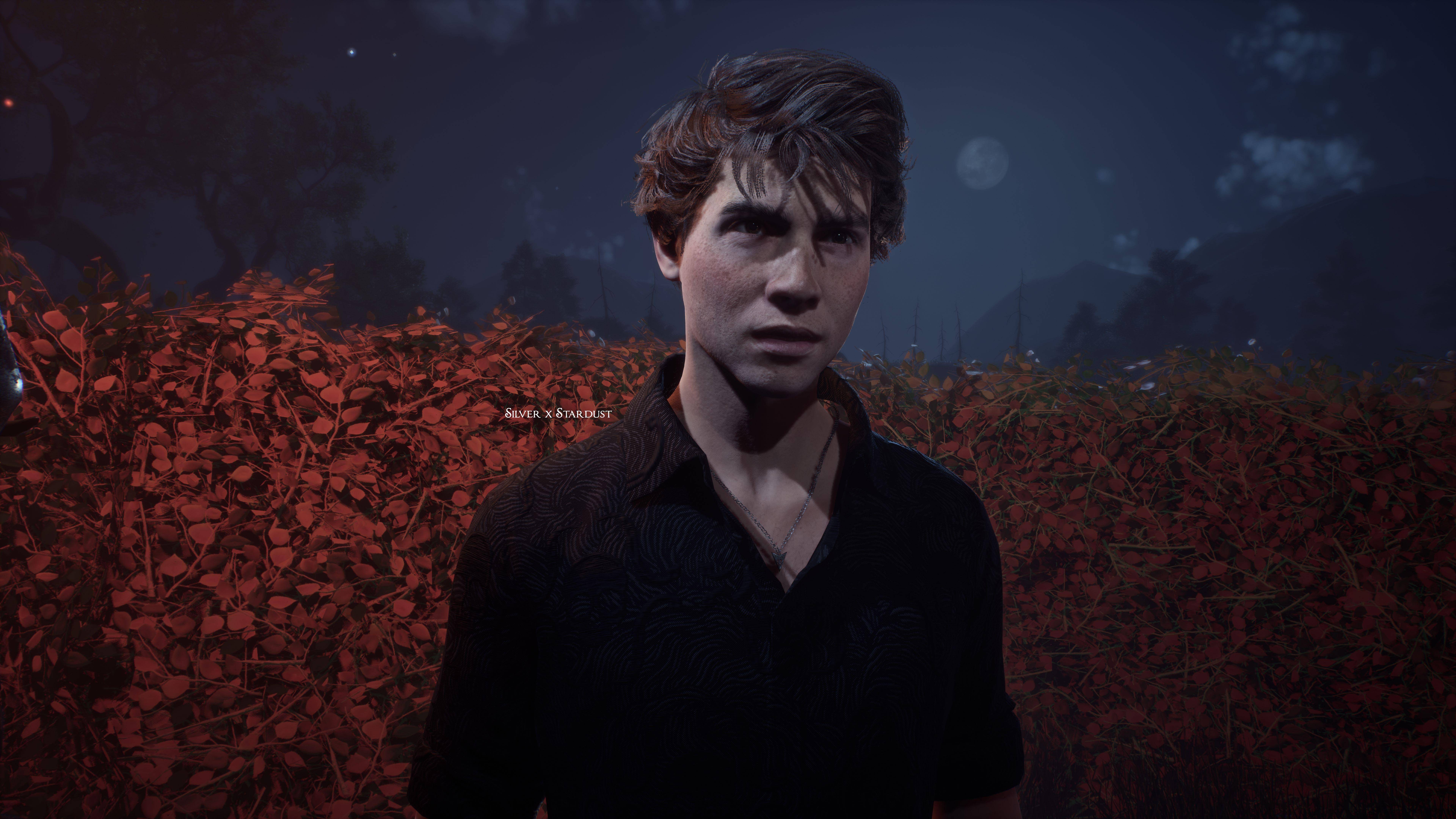 Dark Seb Messy Hair Preset for male MC - Hogwarts Legacy Mods - CurseForge