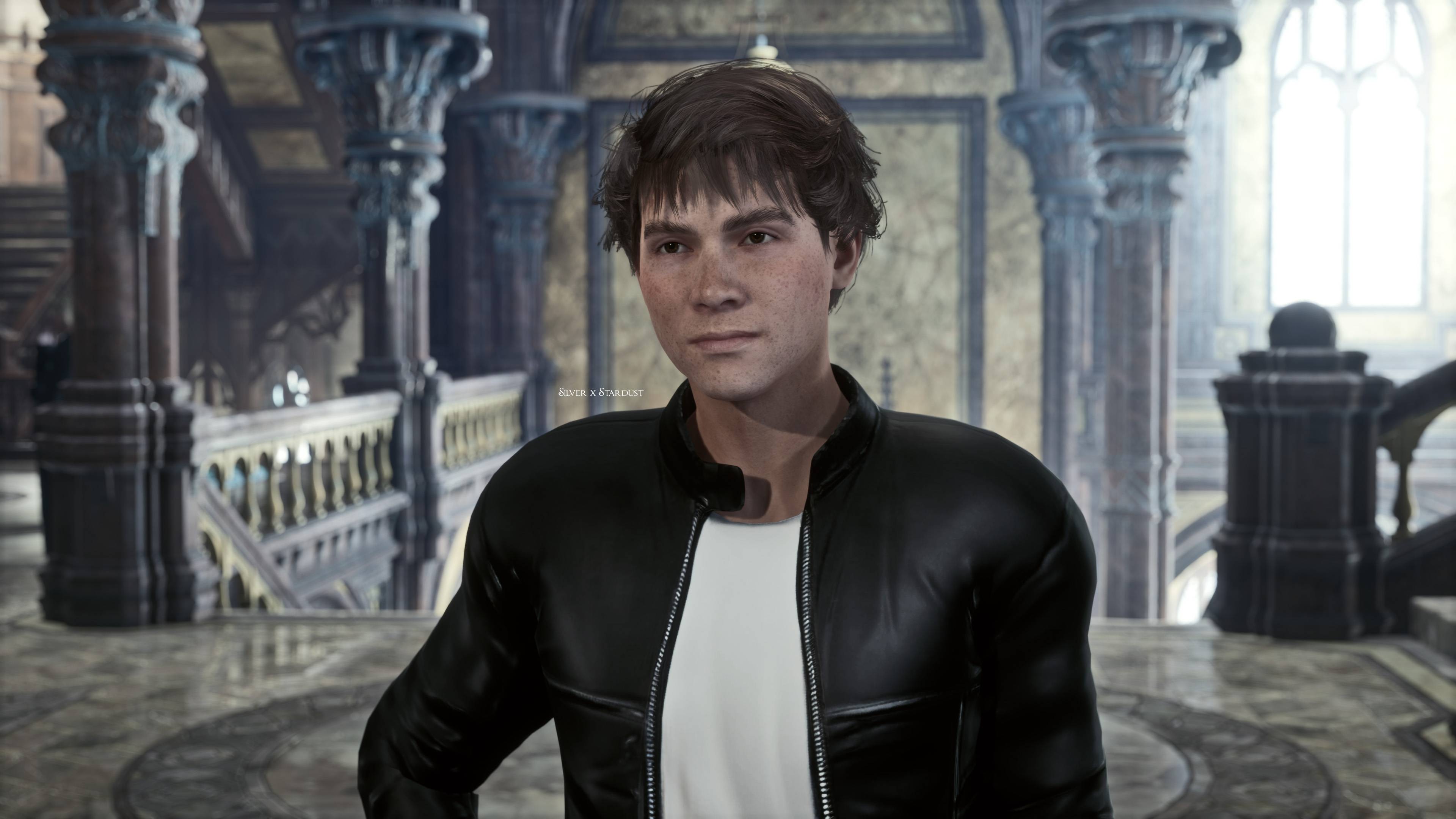 Dark Seb Messy Hair 3 for MC - Hogwarts Legacy Mods - CurseForge