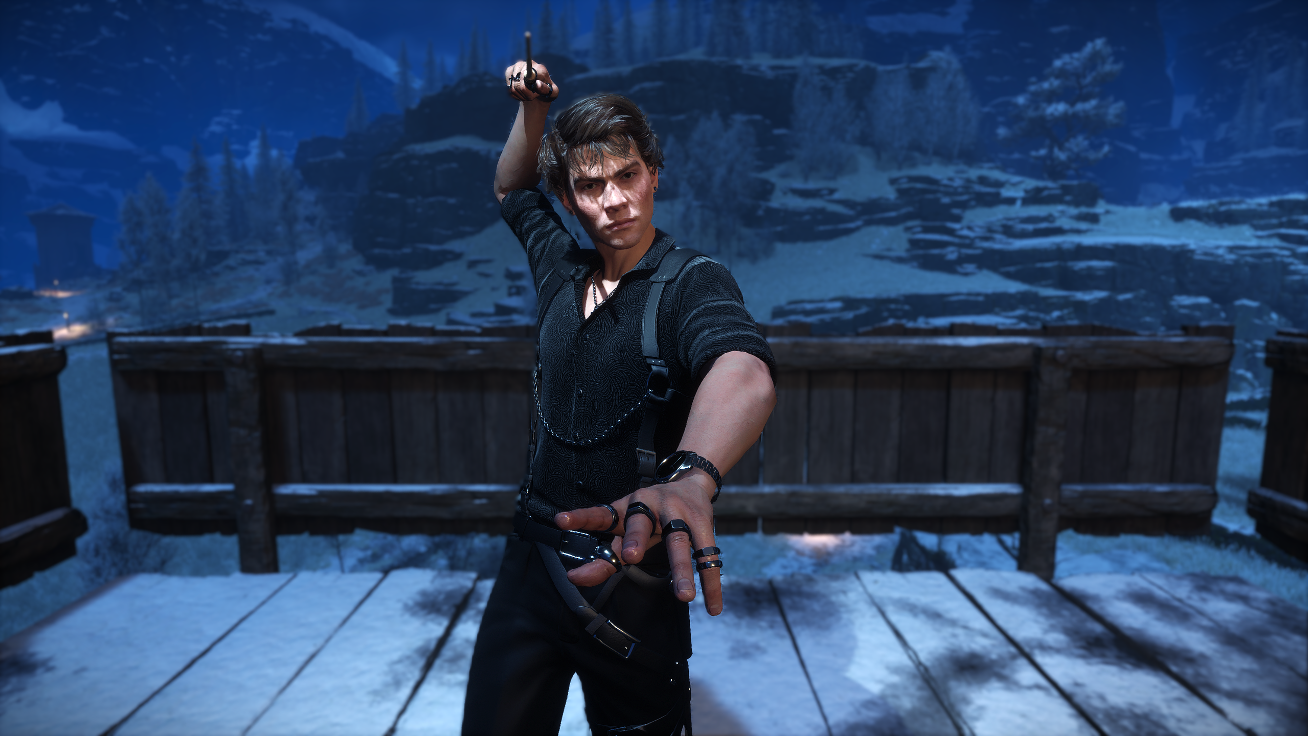 Dark Silver Outfit For Seb NPC - Gallery - Hogwarts Legacy Mods ...
