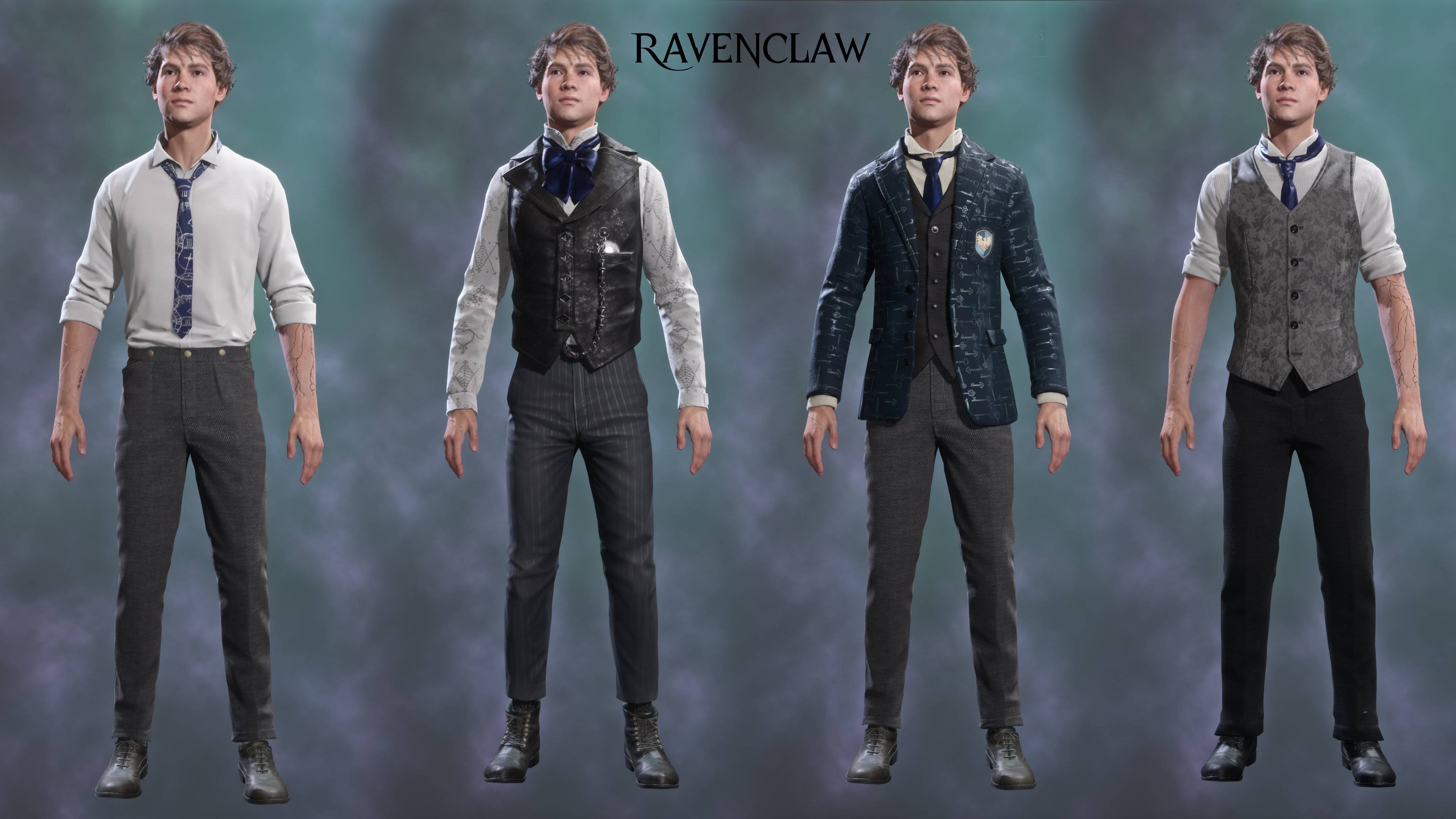 Dark Academia Outfits for male MC - Hogwarts Legacy Mods - CurseForge