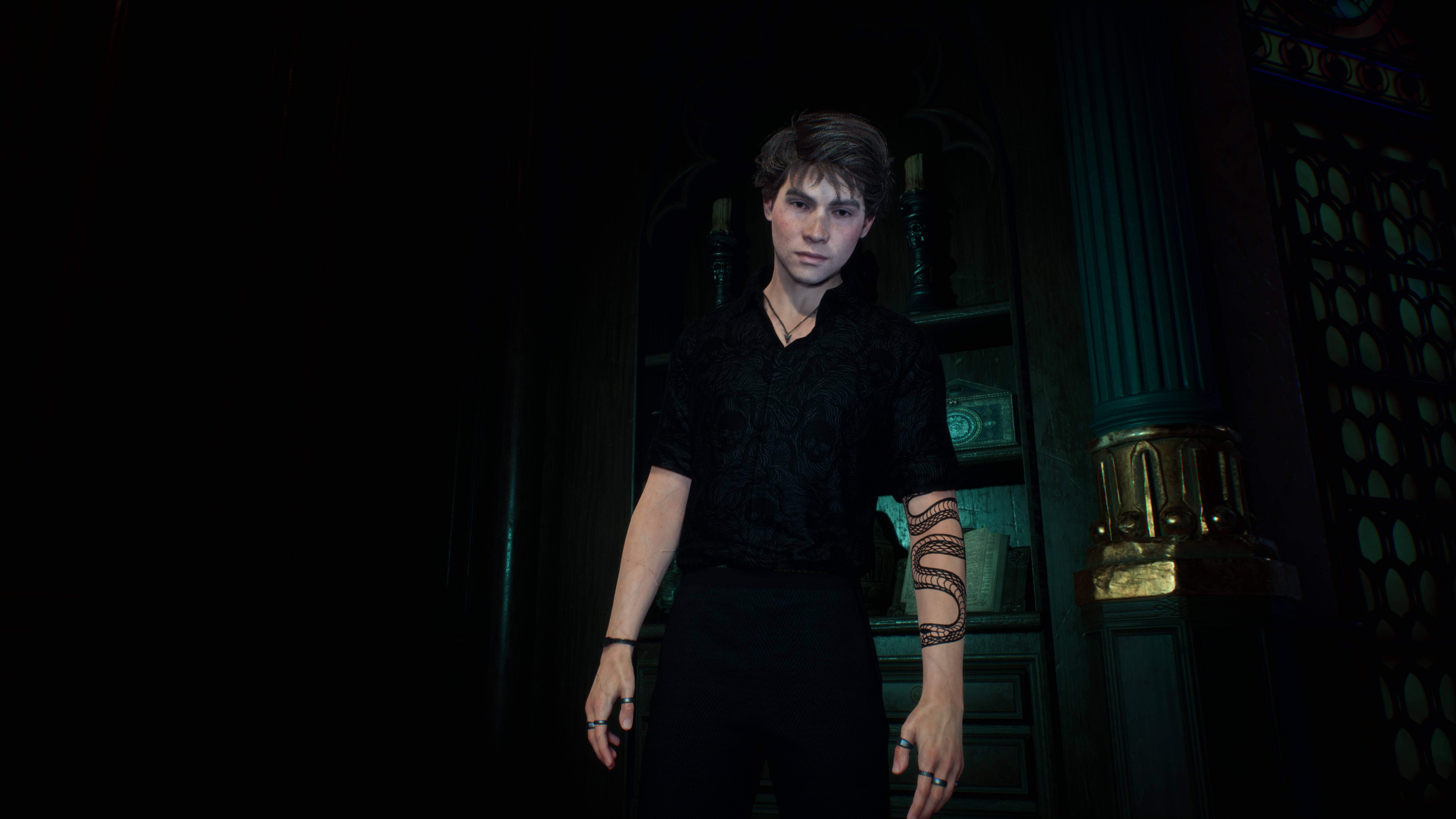 Scarlet Dark Casual Seb - Hogwarts Legacy Mods - CurseForge