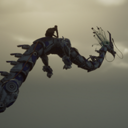 Sci-Fi Dragon Broom - Gallery - Hogwarts Legacy Mods - CurseForge