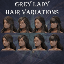 Grey Lady Hair Variations - Hogwarts Legacy Mods - CurseForge