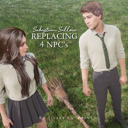 Sebastian Replaces 4 NPC's - Hogwarts Legacy Mods - CurseForge
