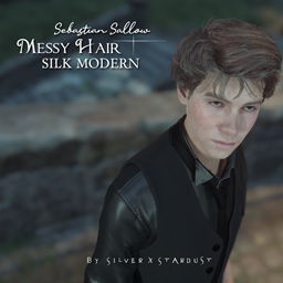 Sebastian Messy Hair + Silk Modern - Gallery - Hogwarts Legacy Mods ...