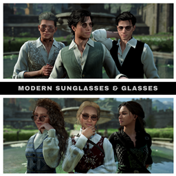 Modern Sunglasses & Glasses - Hogwarts Legacy Mods - CurseForge