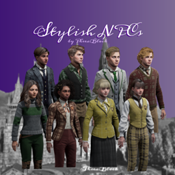 Stylish NPCs - Files - Hogwarts Legacy Mods - CurseForge