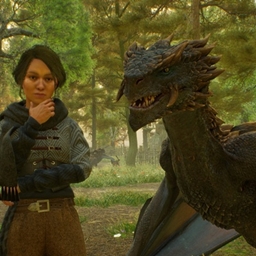 Baby Hungarian Horntail Dragon Beast Dens - Hogwarts Legacy Mods ...