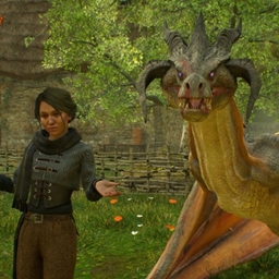 Baby Hebridean Black Dragon Beast Dens - Hogwarts Legacy Mods - CurseForge